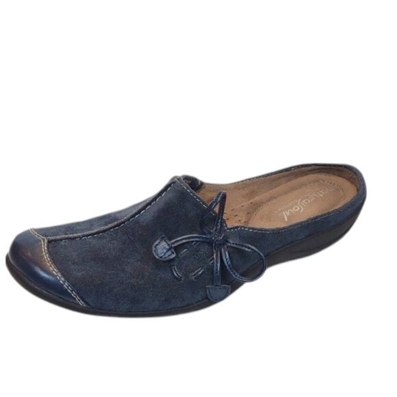 Natural Soul | Shoes | Natural Soul Fanner Navy Faux Suede Super ...